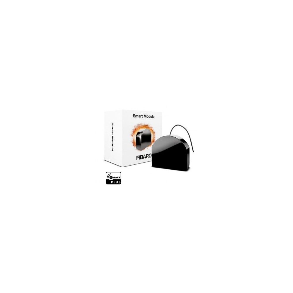 Fibaro Smart Module - micromódulo ON/OFF relé simple libre de potencial